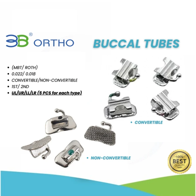 3B ORTHO -BUCCAL TUBES - Plazadent